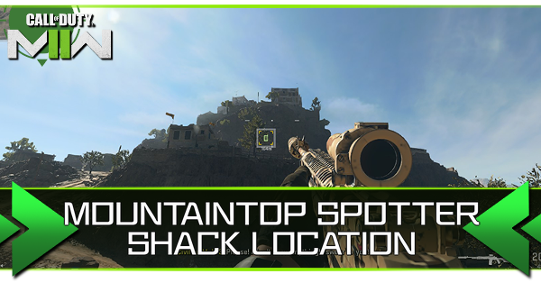 Mountaintop Spotter Shack Key and Location | DMZ｜Game8