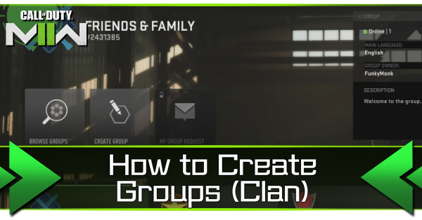 How to Create Groups (Clans) | Warzone 2.0 | Modern Warfare 2 (MW2)｜Game8