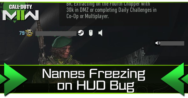 Names Freezing on HUD Bug | Modern Warfare 2 (MW2)｜Game8
