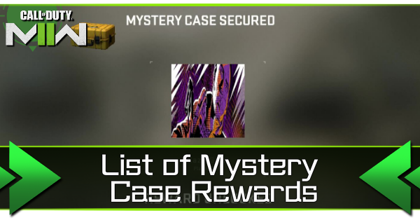 List of Mystery Case Rewards | Modern Warfare 2 (MW2)｜Game8