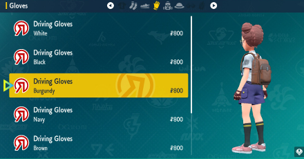 List of All Gloves | Pokemon Scarlet and Violet (SV)｜Game8