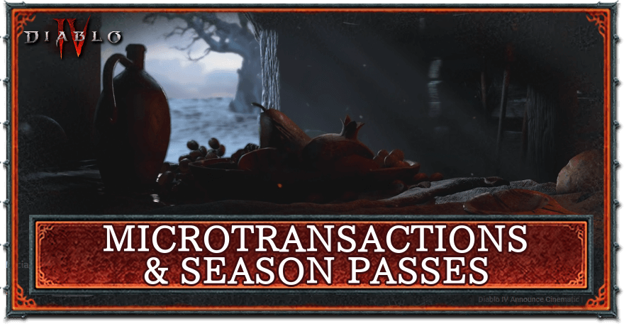 Monetization: All Microtransactions and Subscriptions | Diablo 4｜Game8