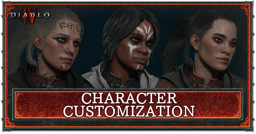 Character Customization Options and How to Change Appearance | Diablo 4 ...