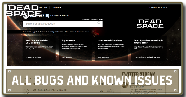 All Bugs and Exploits | Dead Space Remake (2023)｜Game8