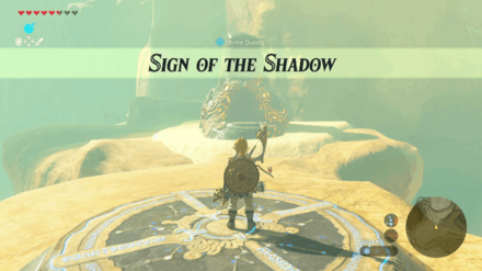 Sign of the Shadow Shrine Quest Walkthrough | Zelda: Breath of the Wild ...