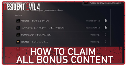 How to Claim Deluxe Edition Bonus Content | Resident Evil 4 Remake (RE4)｜Game8