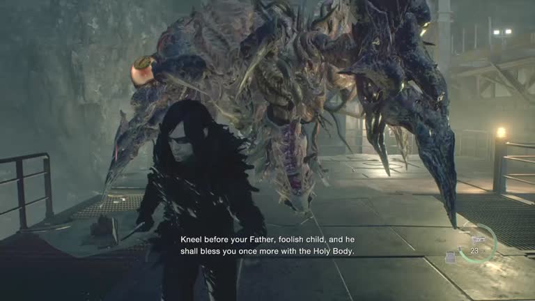 Resident Evil 4 Saddler Boss Fight