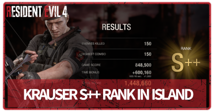 How to Get Krauser S++ in Island (Mercenaries) | Resident Evil 4 Remake ...