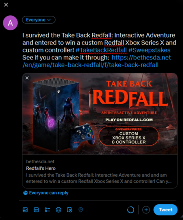Join the Redfall Interactive Adventure and Win a Custom Xbox Series X from Bethesda Softworks｜Game8