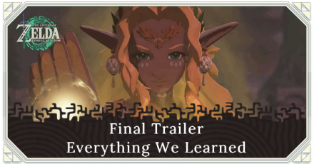 Final Trailer: Everything We Learned | Zelda: Tears of the Kingdom ...