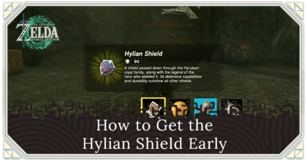 How to Get the Hylian Shield | Zelda: Tears of the Kingdom (TotK)｜Game8
