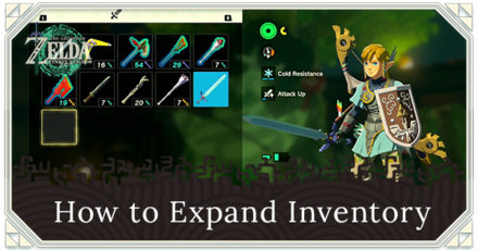 Hestu Locations: How to Increase Weapon and Inventory Space | Zelda: Tears of the Kingdom (TotK ...