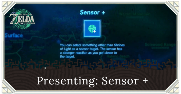 Presenting: Sensor + Walkthrough and How to Unlock the Sensor + | Zelda: Tears of the Kingdom ...