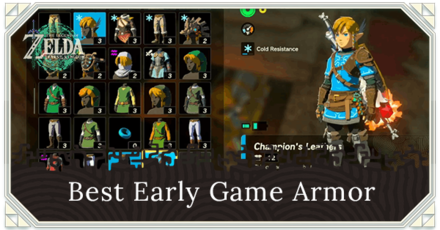 Best Early Game Armor | Zelda: Tears of the Kingdom (TotK)｜Game8