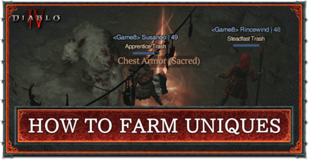 How to Farm Uniques for Season 5 (Update 1.5.0) | Diablo 4 (D4)｜Game8