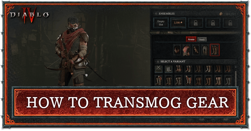 How to Transmog Gear and All Transmog and Cosmetic Types | Diablo 4 (D4 ...
