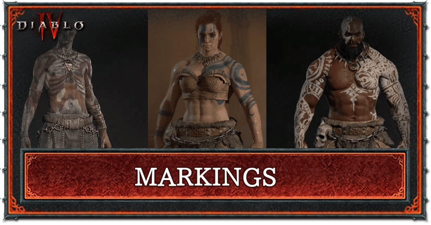 All Markings Cosmetics | Diablo 4 (D4)｜Game8