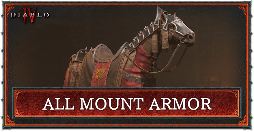All Mount Armors | Diablo 4 (D4)｜Game8