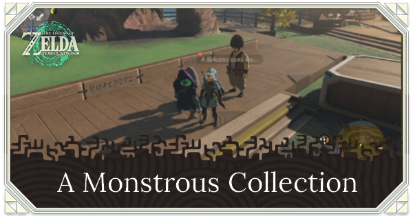 A Monstrous Collection Complete Walkthrough | Zelda: Tears of the ...
