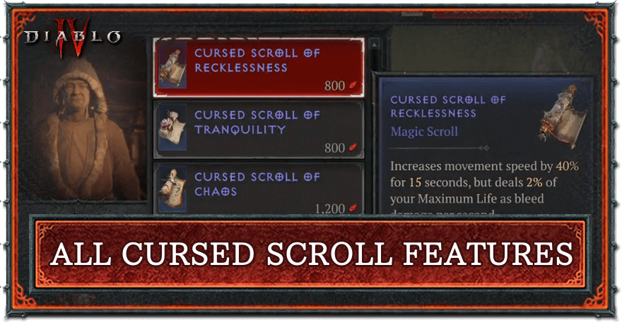 Cursed Scroll Vendor Guide | Diablo 4 (D4)｜Game8