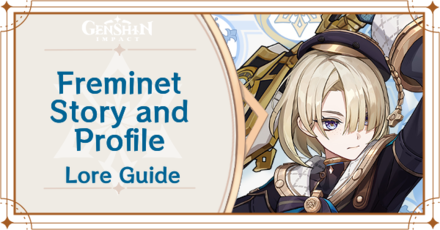 Freminet Voice Actor, Weapon, and Element | Genshin Impact｜Game8