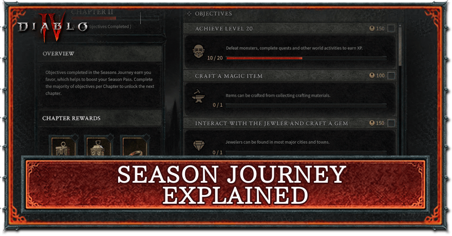 Season Journey Explained | Diablo 4 (D4)｜Game8