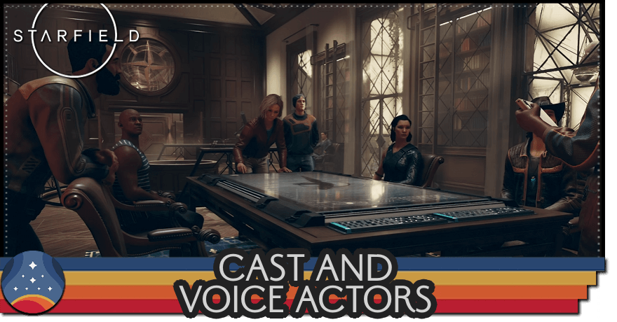 Cast and List of Voice Actors | Starfield｜Game8