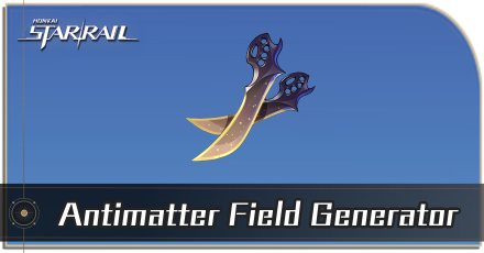 Antimatter Field Generator Recipe Location and How to Make | Honkai ...