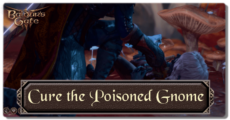 How to Cure the Poisoned Gnome | Baldur's Gate 3 (BG3)｜Game8