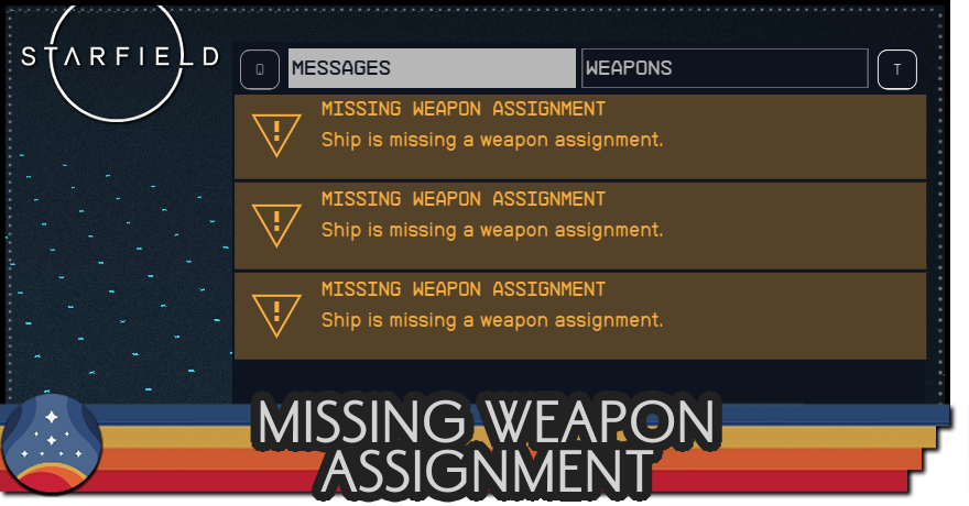 Missing Weapon Assignment Error Explained | Starfield｜Game8