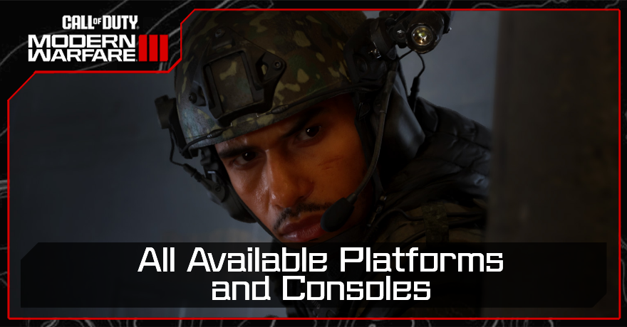 Available Platforms and Consoles | Call of Duty Modern Warfare 3 (MW3 ...