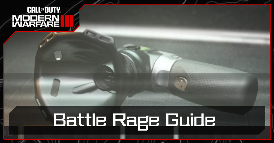 Battle Rage: All Nerfs and How to Use | Call of Duty Modern Warfare 3 ...