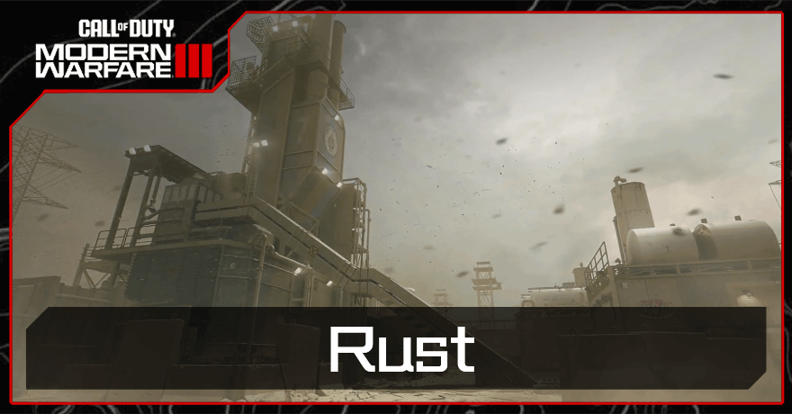 Rust Map, Hiding Spots, and Strategies | Call of Duty Modern Warfare 3 ...