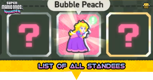 List of All Standees | Super Mario Wonder｜Game8