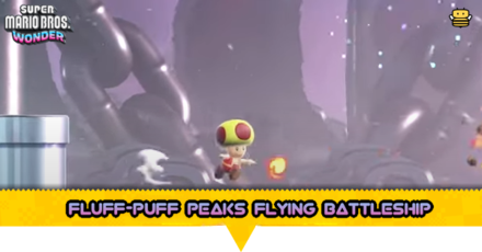 Fluff-Puff Peaks Flying Battleship Guide: All Wonder Seed and 10 Coin Locations | Super Mario ...
