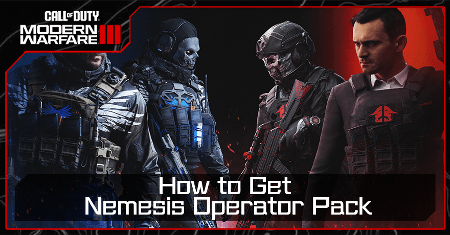 How to Get Nemesis Operator Pack | Call of Duty Modern Warfare 3 (MW3 ...