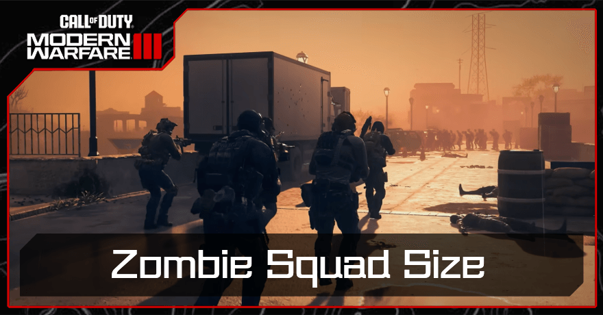Zombies Squad Size and Squads Explained | Call of Duty Modern Warfare 3 ...