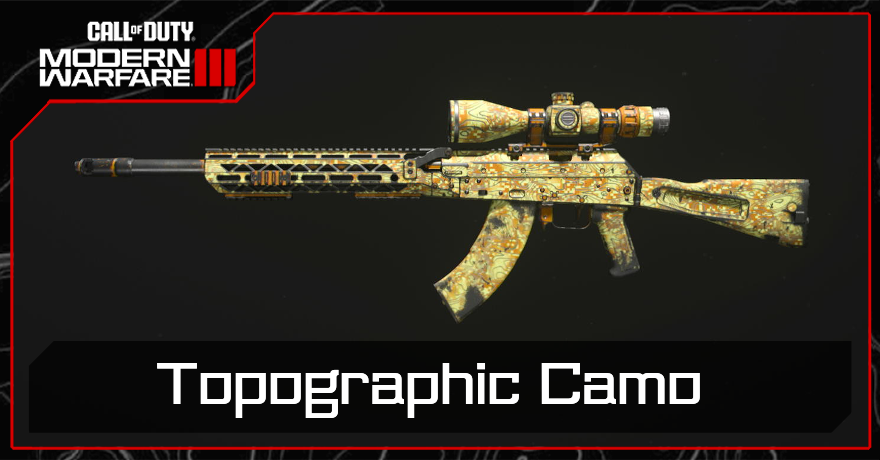 All Topographic Camo Challenges | Call of Duty Modern Warfare 3 (MW3)｜Game8
