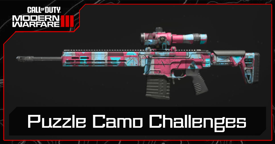 All Puzzle Camo Challenges | Call of Duty Modern Warfare 3 (MW3)｜Game8
