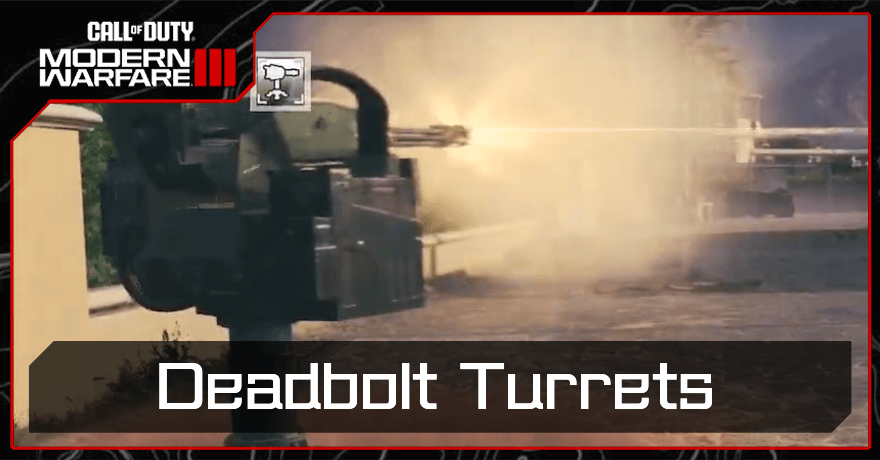 All Deadbolt Turret Locations | Call of Duty Modern Warfare 3 (MW3)｜Game8