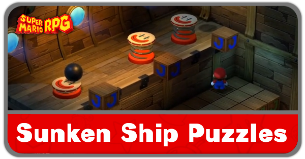 All Sunken Ship Puzzle Solutions | Super Mario RPG｜Game8