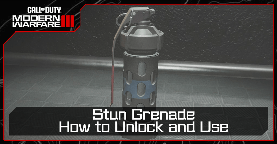 Stun Grenade: How to Use and Unlock | Call of Duty Modern Warfare 3 ...