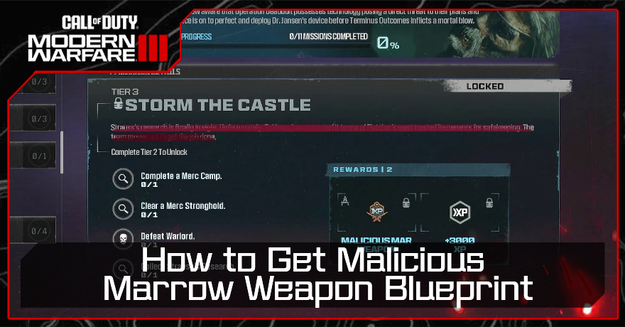 How to Get Malicious Marrow Weapon Blueprint | Call of Duty Modern ...