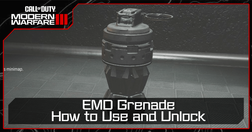 EMD Grenade - How to Use and Unlock | Call of Duty Modern Warfare 3 ...