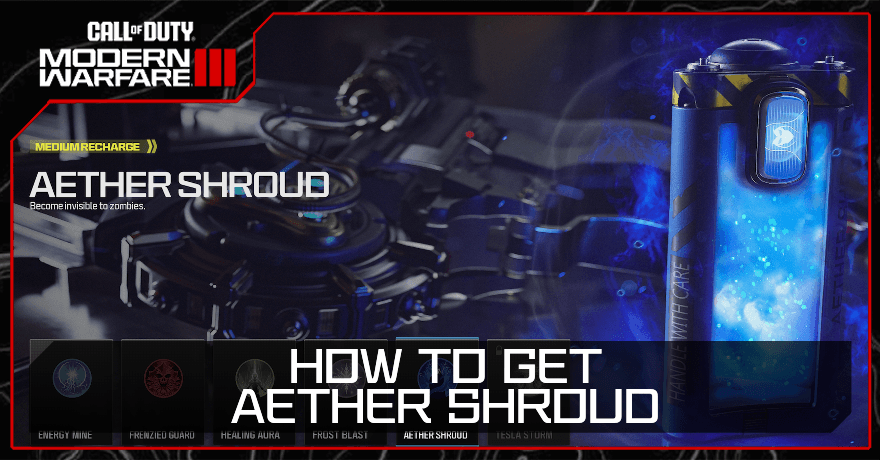 How to Get Aether Shroud Field Upgrade | Call of Duty Modern Warfare 3 ...