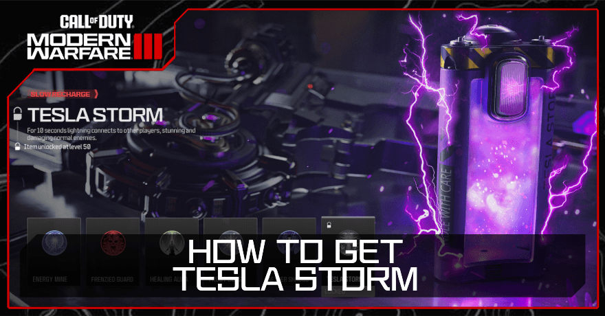 How to Get Tesla Storm Field Upgrade | Call of Duty Modern Warfare 3 ...