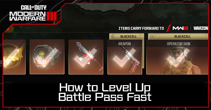 How to Level Up Battle Pass Fast | Call of Duty Modern Warfare 3 (MW3 ...