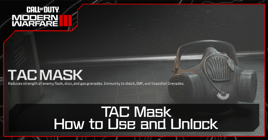 TAC Mask - How to Use and Unlock | Call of Duty Modern Warfare 3 (MW3 ...