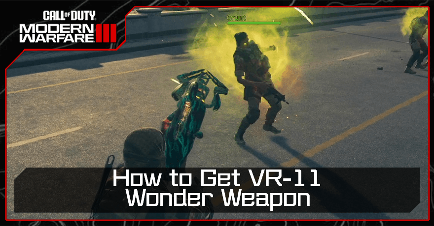 How to Get V-R11 Wonder Weapon Schematic | Call of Duty Modern Warfare 3 (MW3)｜Game8
