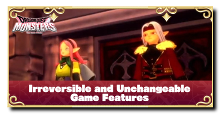 Missable and Unchangeable Features | Dragon Quest Monsters: The Dark Prince (DQM3)｜Game8